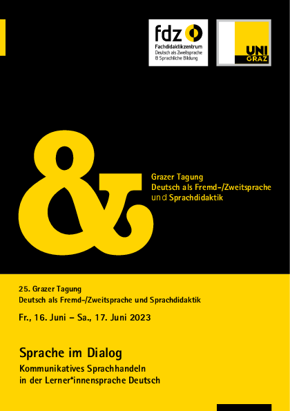 25. Grazer Tagung DaF/DaZ & Sprachdidaktik - Fachdidaktikzentrum ...